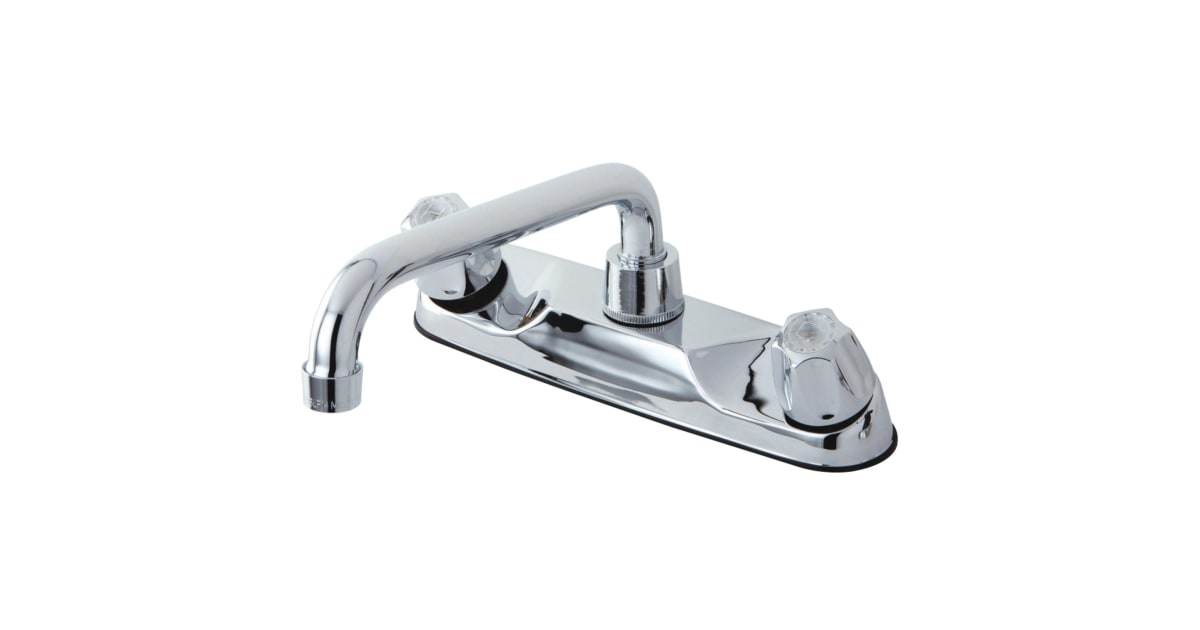 Kingston Brass KF101 1.8 GPM Widespread Bridge Kitchen Faucet ...