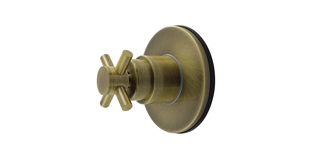Kingston Brass KS4033DX Concord Single Handle 6 Function Diverter Valve ...