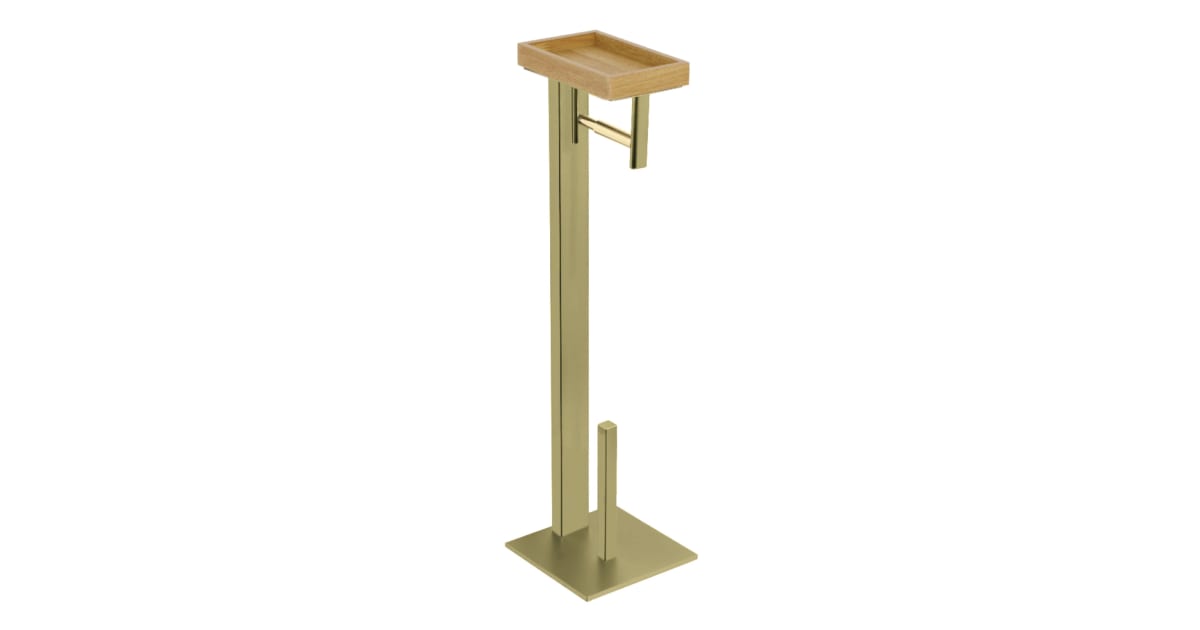 Kingston Brass SCC8507 Edenscape Free Standing Spring Bar Toilet Paper ...