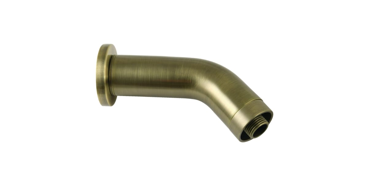 Kingston Brass K850E3 AquaElements 6" Brass Shower Arm with Flange ...