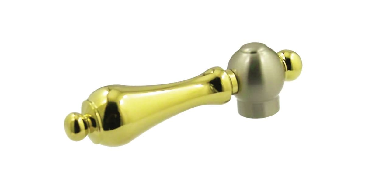 Kingston Brass KSH3969AL Metal Lever Handle, 3/8" X 16PT | Build.com