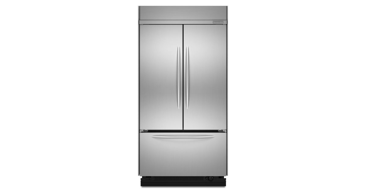 KitchenAid KBFC42FTS 42 Inch Wide 24.2 Cu. Ft. Built-In French Door ...