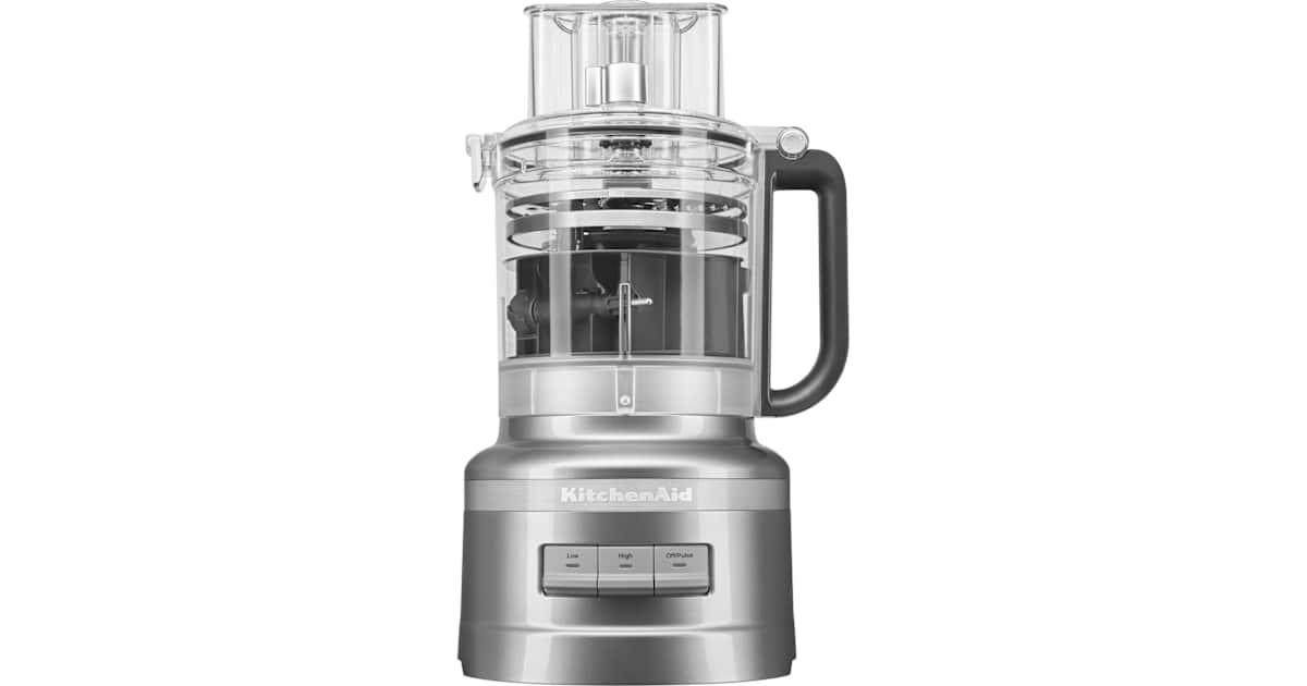 KitchenAid KFP1318CU 104 Oz. Countertop Food Processor with Externally ...