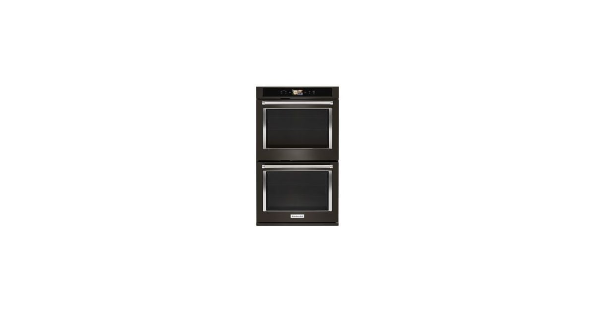 KitchenAid KODE900HBS 30 Inch Wide 10 Cu. Ft. Built-In Double Electric ...