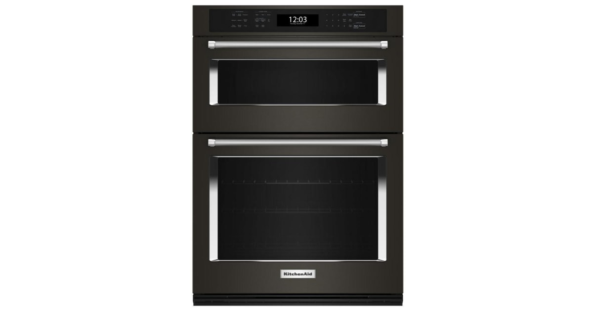 KitchenAid KOEC530PBS 30 Inch Wide 6.4 Cu. Ft. Fingerprint Resistant ...
