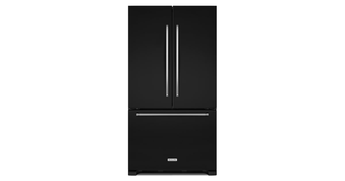 KitchenAid KRFC302EBL 36 Inch Wide 22.0 Cu. Ft. Counter Depth French ...