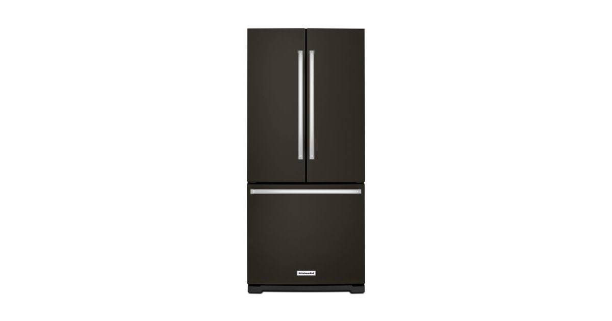 KitchenAid KRFF300EBS 30 Inch Wide 20 cu. ft. French Door Refrigerator ...