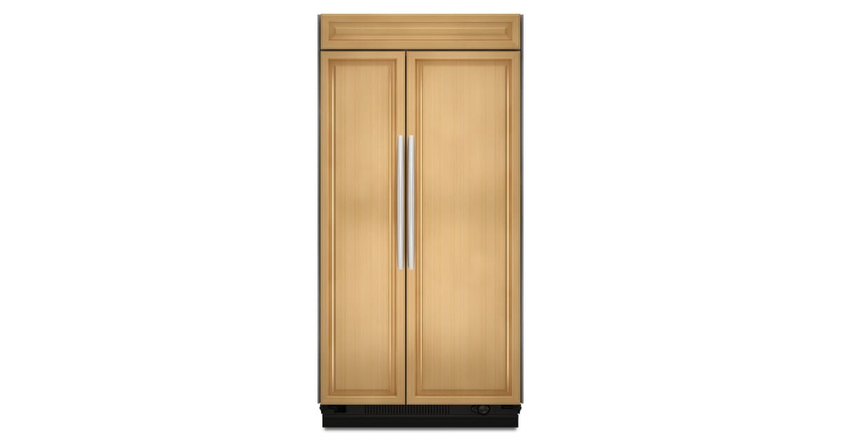 KitchenAid KSSO42FTX 42 Inch Wide Panel-Ready 25.5 Cu. Ft. Side By Side ...