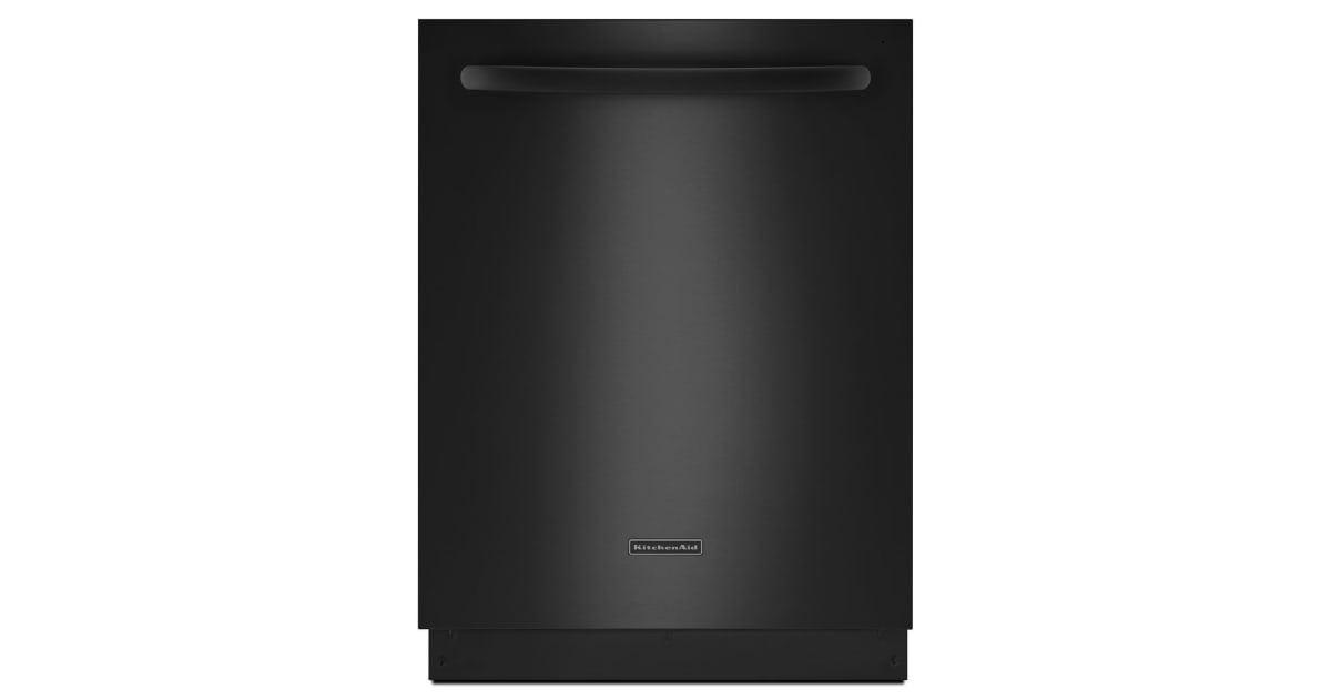 KitchenAid KUDS35FXBL 24 Inch Built-In Energy Star Dishwasher with ...