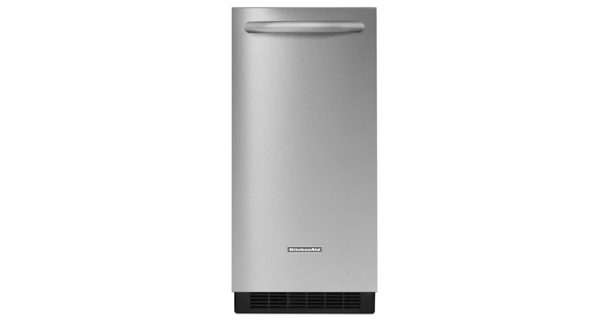 KitchenAid KUIC15NHZS 15 Inch Wide Automatic Ice Maker from the ...