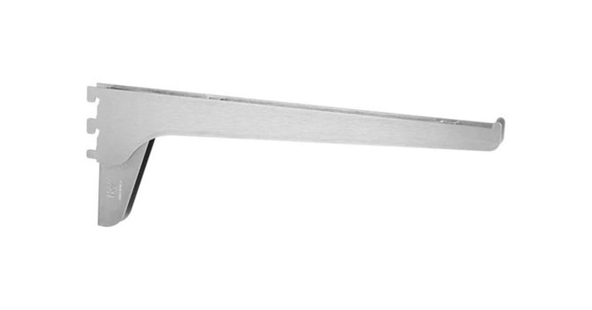 Knape and Vogt KV185-16 85 Series 16 Inch Long Double Slotted Shelf ...