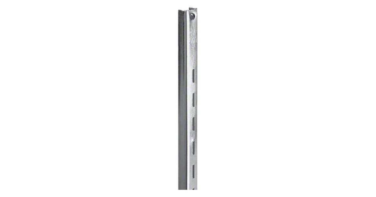 Knape and Vogt KV83-96 83 Series 96" Tall Single Slot Heavy Duty Shelf ...