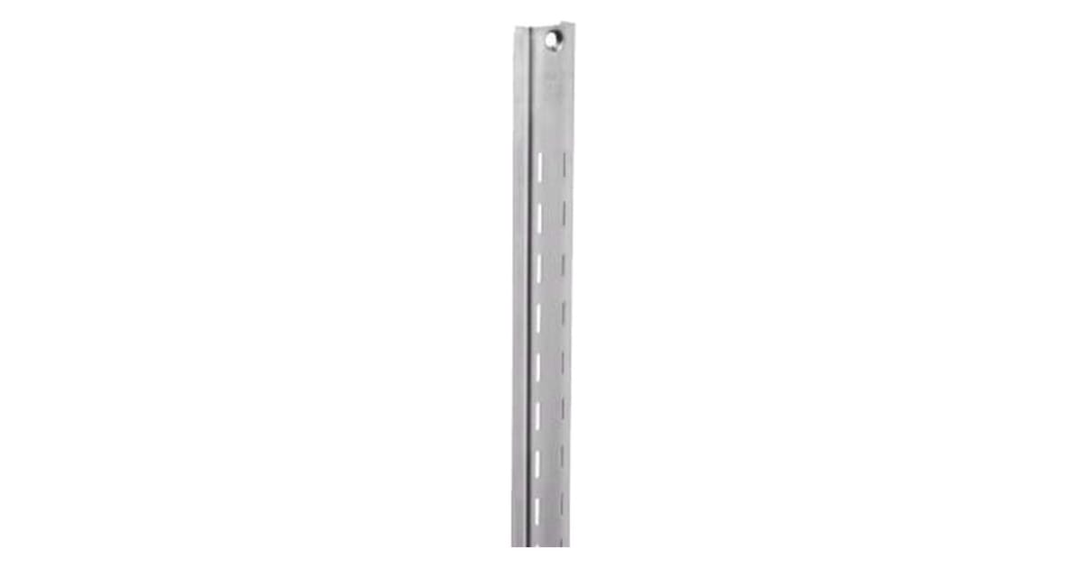 Knape and Vogt KV85-72 85 Series 72" Tall Anochrome Double Slotted ...