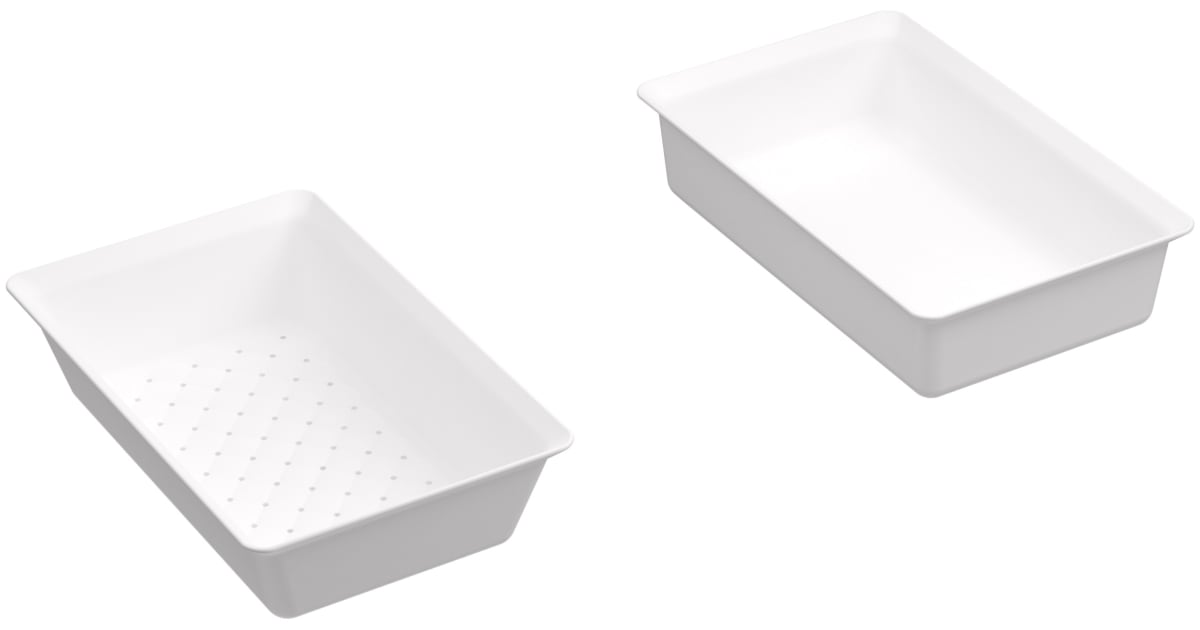 Kohler K-5544-0 Prolific Set of 10" Soaking Bin and Colander | Ferguson ...
