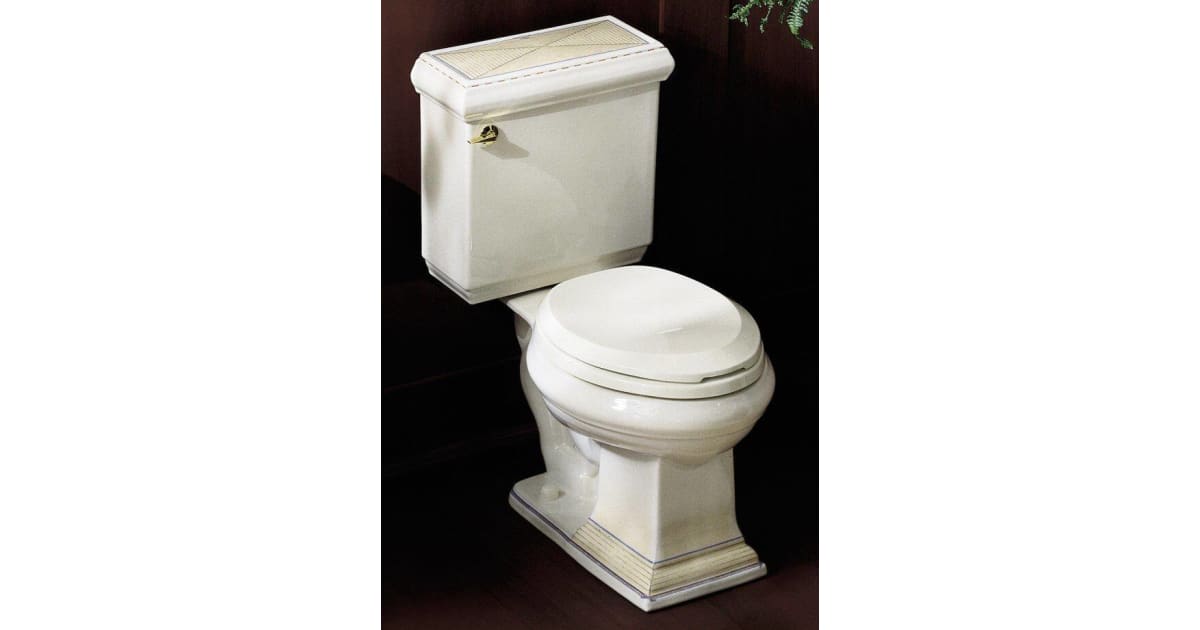 Kohler K-14231-SB-96 Close Reach design on Memoirs two-piece toilet ...
