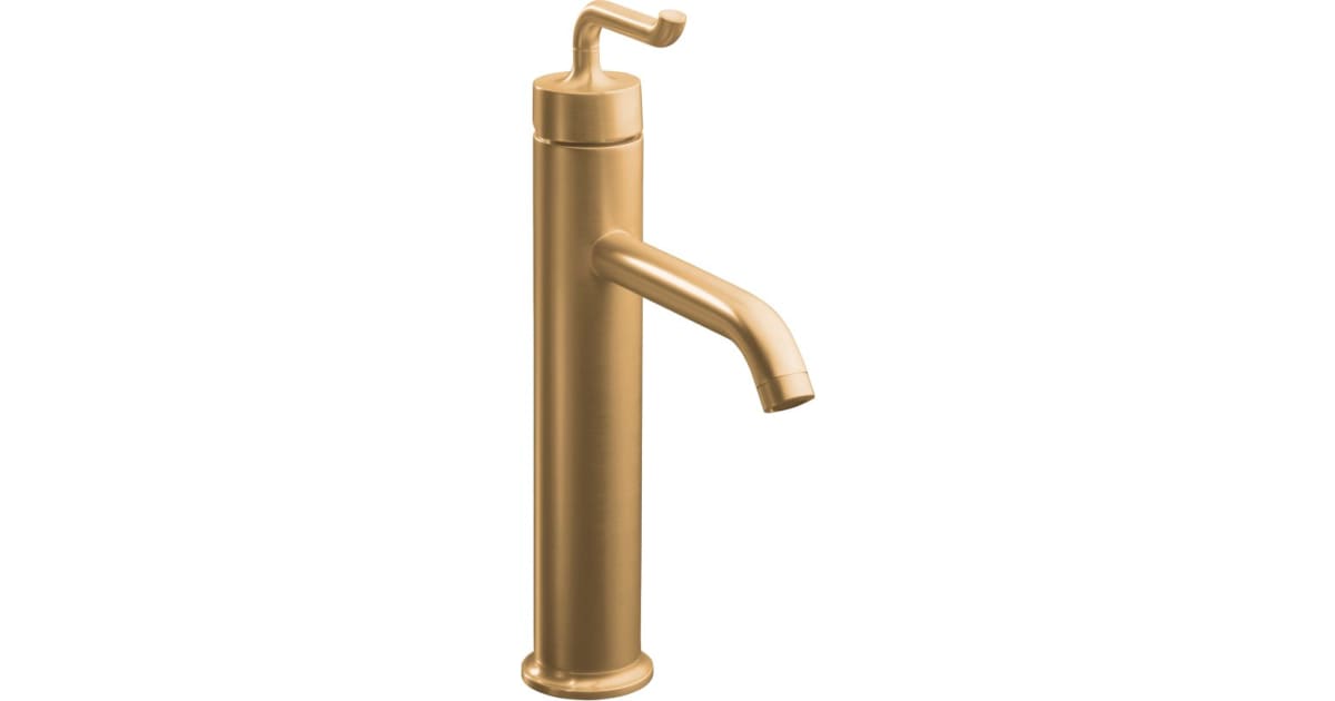 Kohler K-14404-4-BV Purist Single Hole Bathroom Faucet - | Build.com Kohler K-14404-4-BV Purist Single Hole Bathroom Faucet - | Build.com