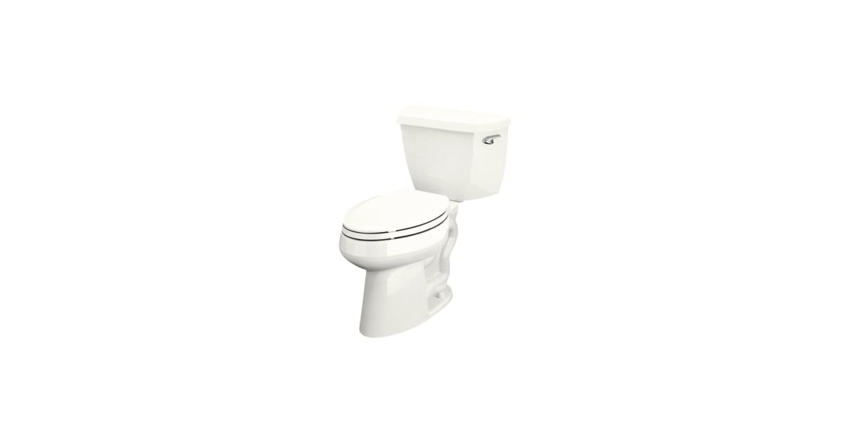 Kohler K-3519-TR-0 Highline Pressure Lite elongated 1.0 gpf toilet with ...
