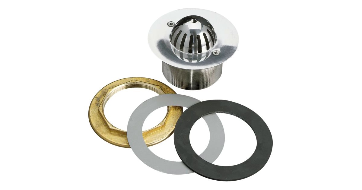 Kohler K-9183-NA Stainless Steel Beehive Grate Urinal Strainer ...