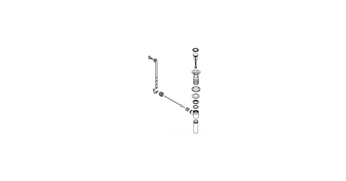 Kohler 1035350-BGD Premier Drain with Overflow | Ferguson Home