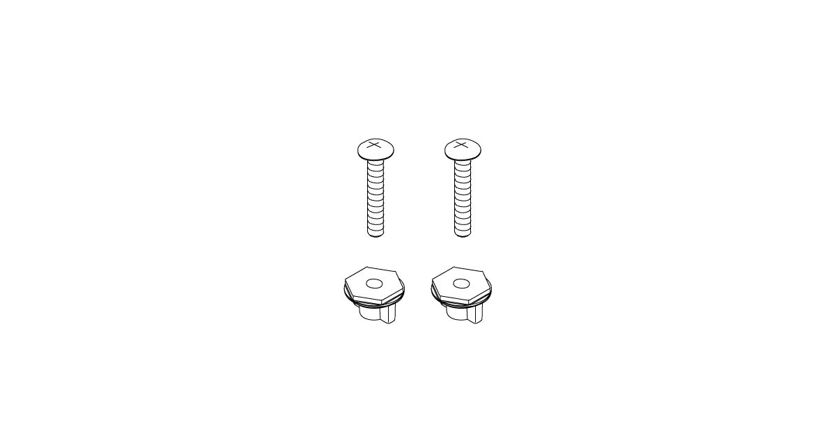 Kohler 1066744 Hardware Pack for Toilet Seat | Ferguson Home
