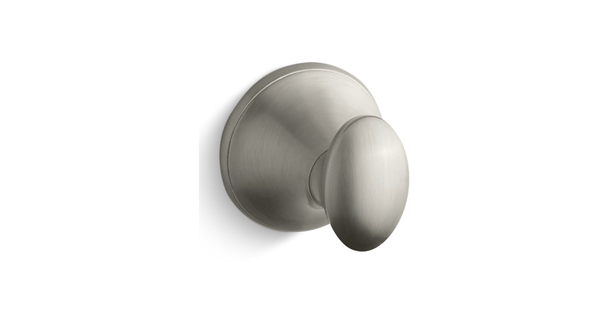 Kohler K-13433-BN Coralais Single Robe Hook | Ferguson Home