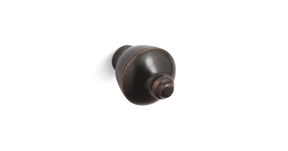 Kohler K-13552-2BZ 3/4 Inch Mushroom Cabinet Knob | Ferguson Home