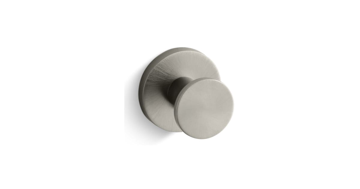 Kohler K-14458-BN Stillness Single Robe Hook | Build.com
