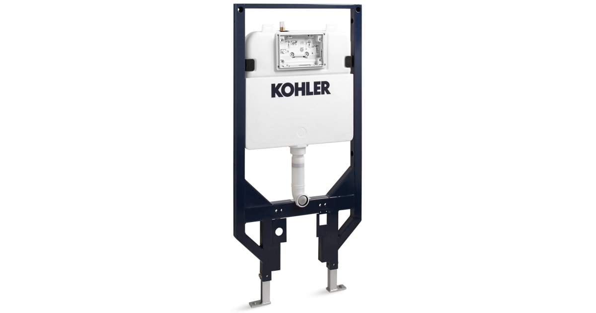 Kohler K-18647-NA Veil In-Wall Tank and Carrier System for K-76395 Veil ...