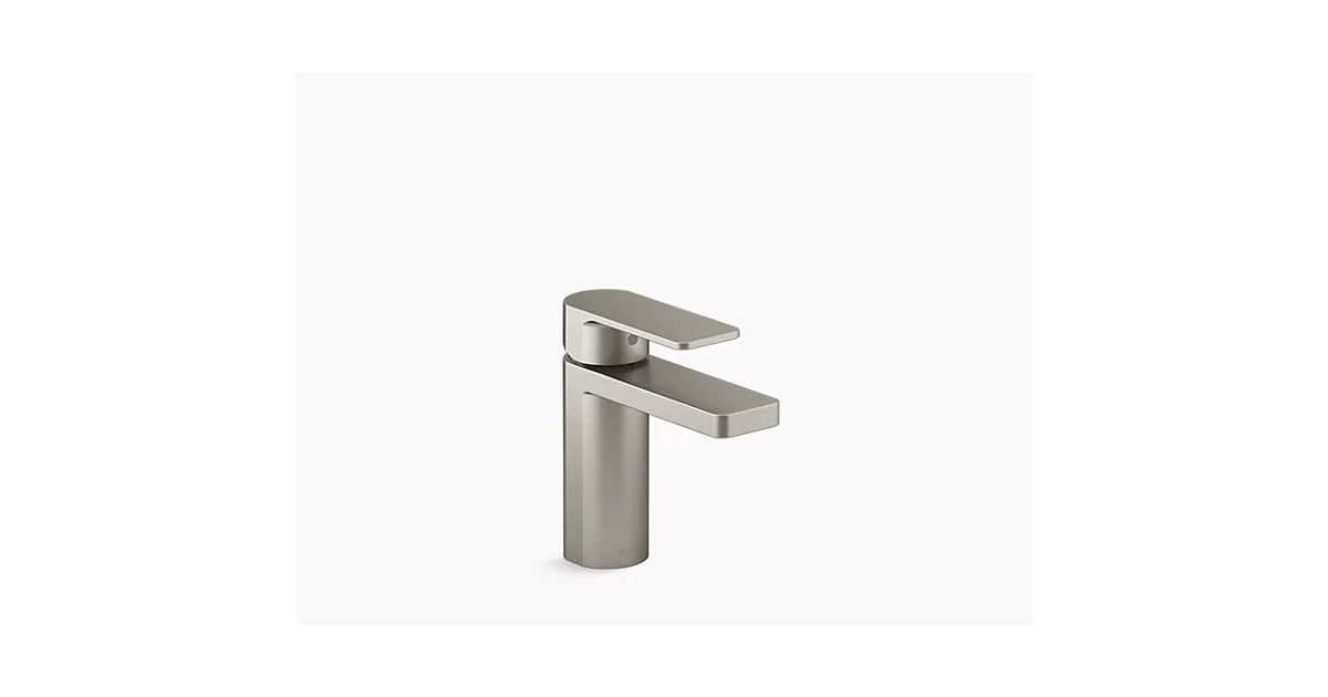 Kohler K-23472-4K-BN Parallel 1.0 GPM Single Hole Bathroom Faucet with ...