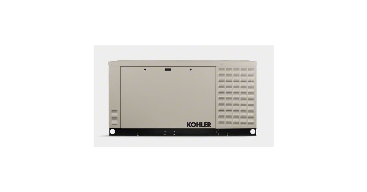 Kohler 48RCL-QS4 48 kW, 120/240V Liquid Propane / Natural Gas Aluminum ...