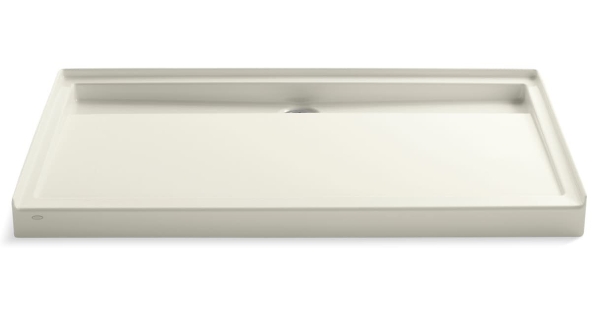 Kohler K-9928-96 Groove Shower Receptor 60" x 36" with Rear Drain ...