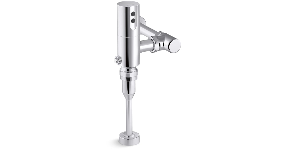 Kohler K-10UD00G20-CP Mach Tripoint 0.5 GPF Electronic Touchless Urinal ...