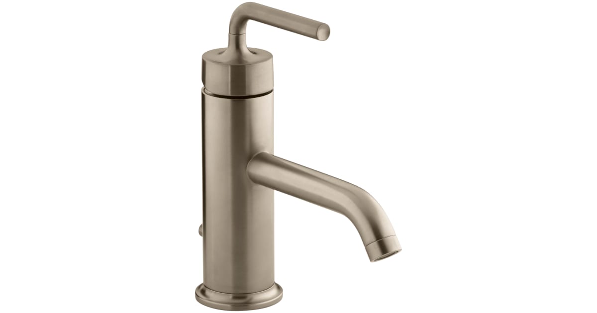 Kohler K-14402-4A-BV Purist 1.2 GPM Single Hole Bathroom | Build.com