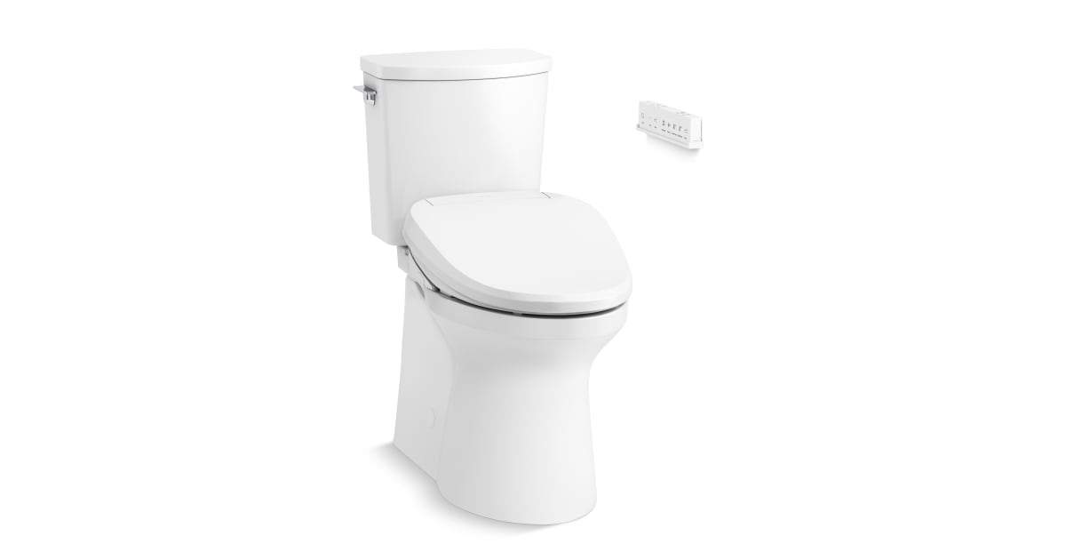 Kohler K-20450-8298-CR-0 Irvine Two-Piece Comfort Height Elongated ...