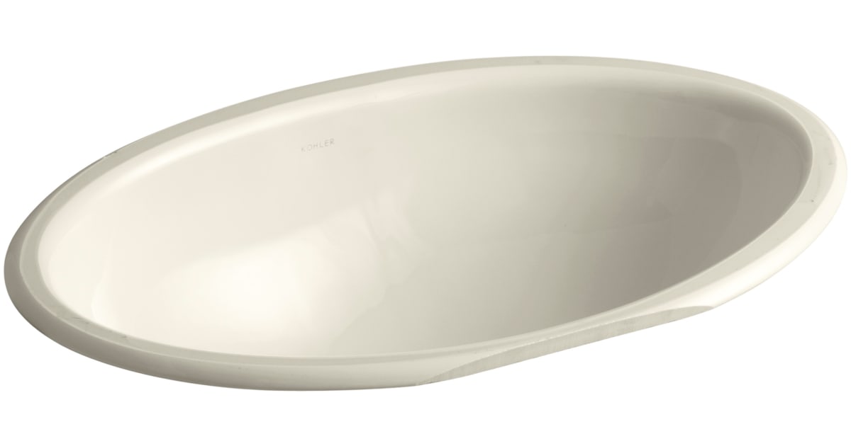 Kohler K-2240-47 Vintage 21" Undermount Bathroom Sink with Overflow ...