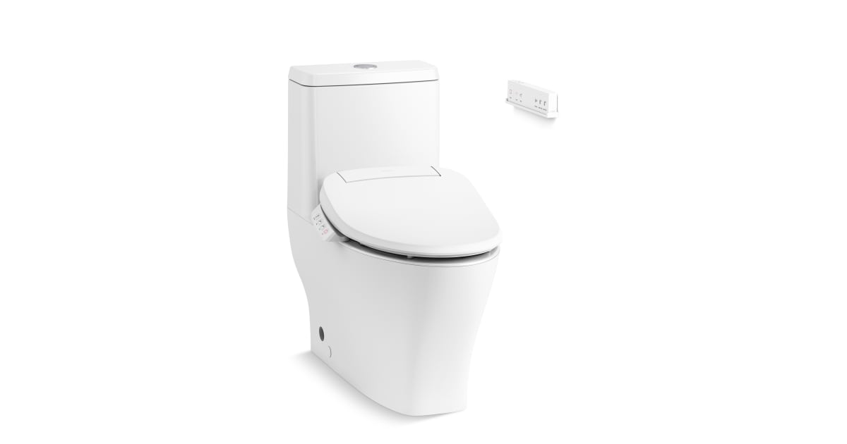Kohler K-23188-HC-27142-CR-0 Reach Curv Dual Flush One-Piece Hidden ...