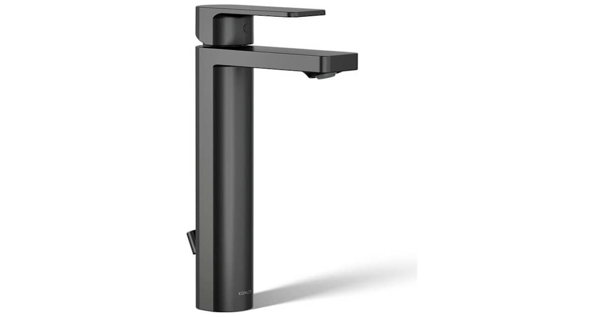 Kohler K-23475-4K-BL Parallel 1.0 GPM Single Hole Bathroom Faucet ...