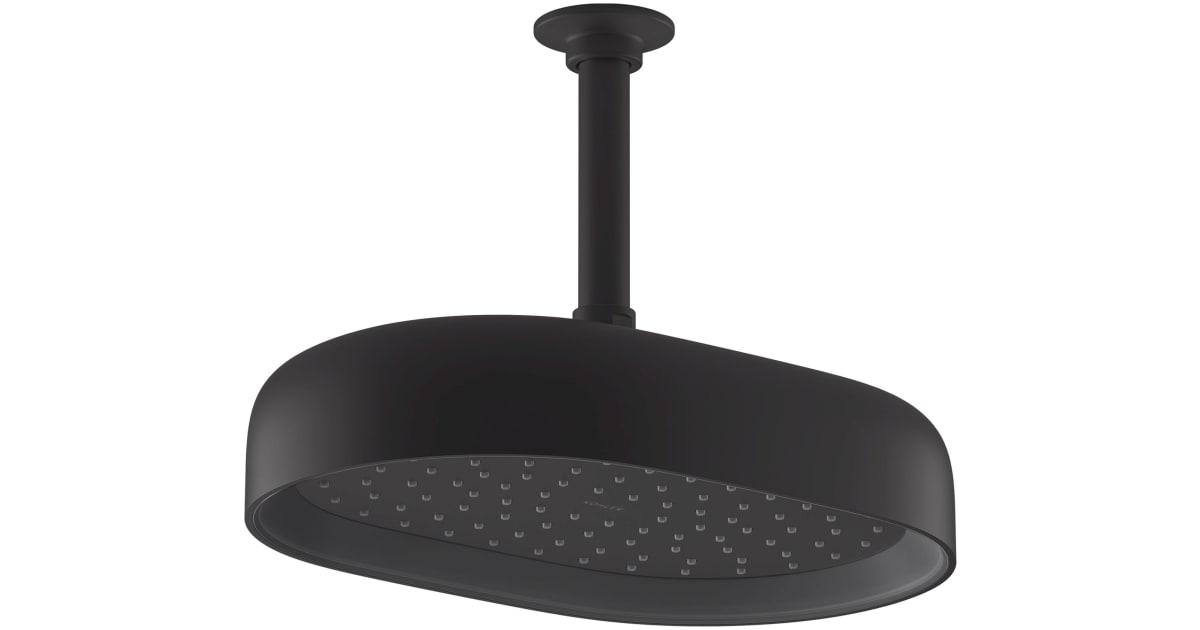 Kohler K-26293-G-BL Statement Oblong 12" Single Function 1.75 GPM ...