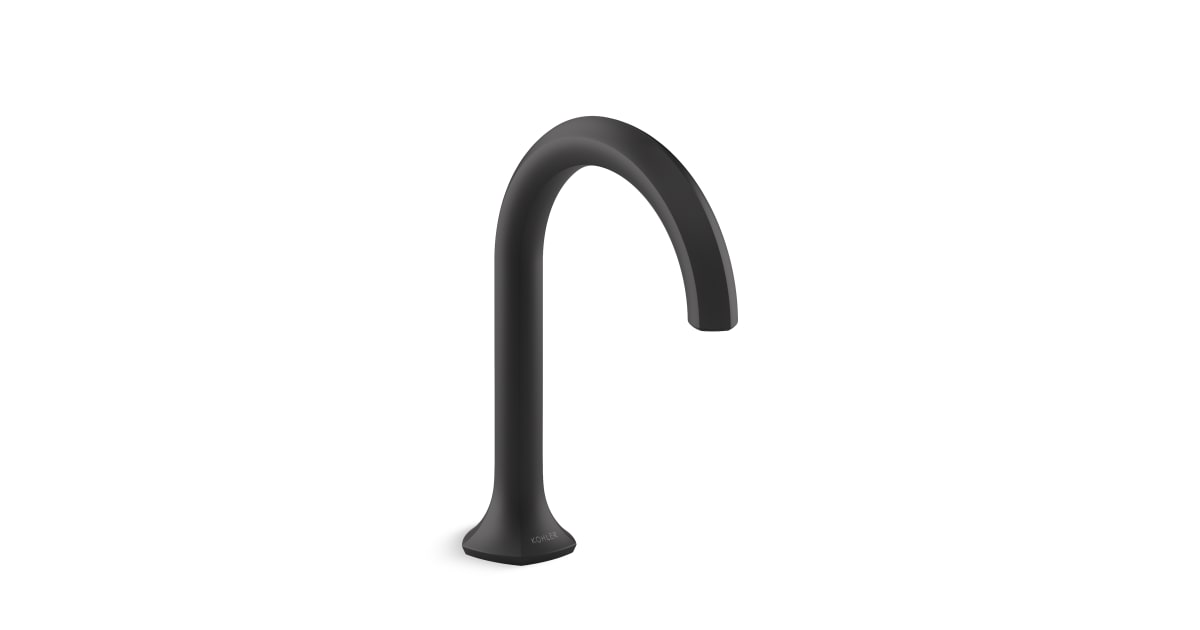 Kohler K-27008-BL Occasion 1.2 GPM Single Hole Bathroom Faucet with Pop ...