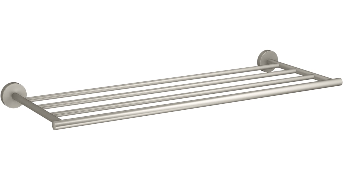 Kohler K-27294-BN Elate 25-3/8" Metal Towel Rack | Ferguson Home