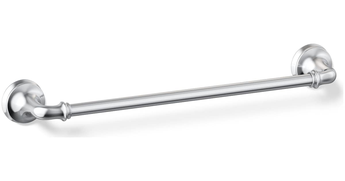 Kohler K-27383-CP Bellera 18" Towel Bar | Ferguson Home