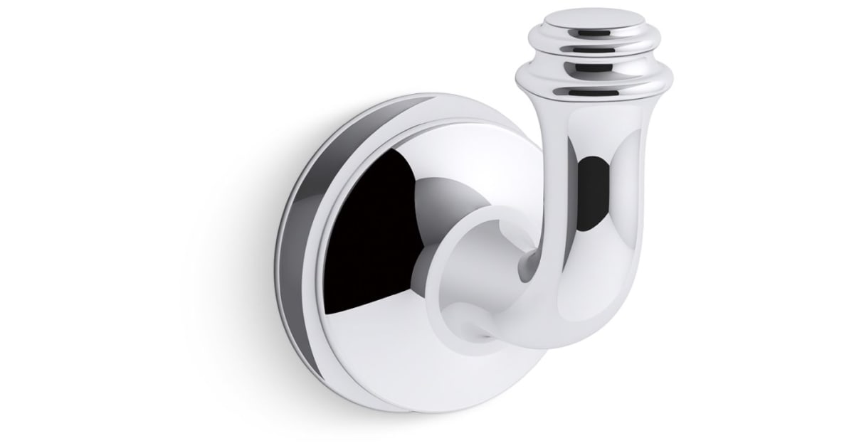 Kohler K-27385-CP Bellera Single Robe Hook | Ferguson Home