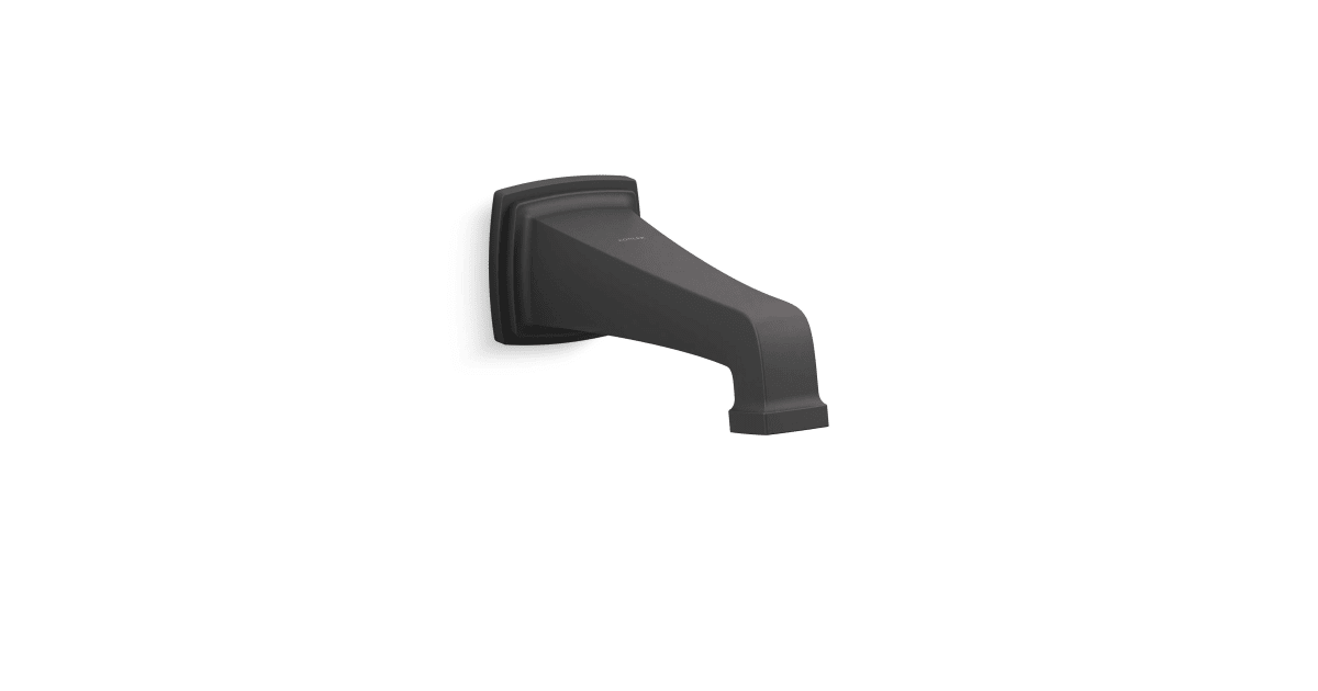 Kohler K-27407-BL Riff 7-13/16" Tub Spout | Build.com