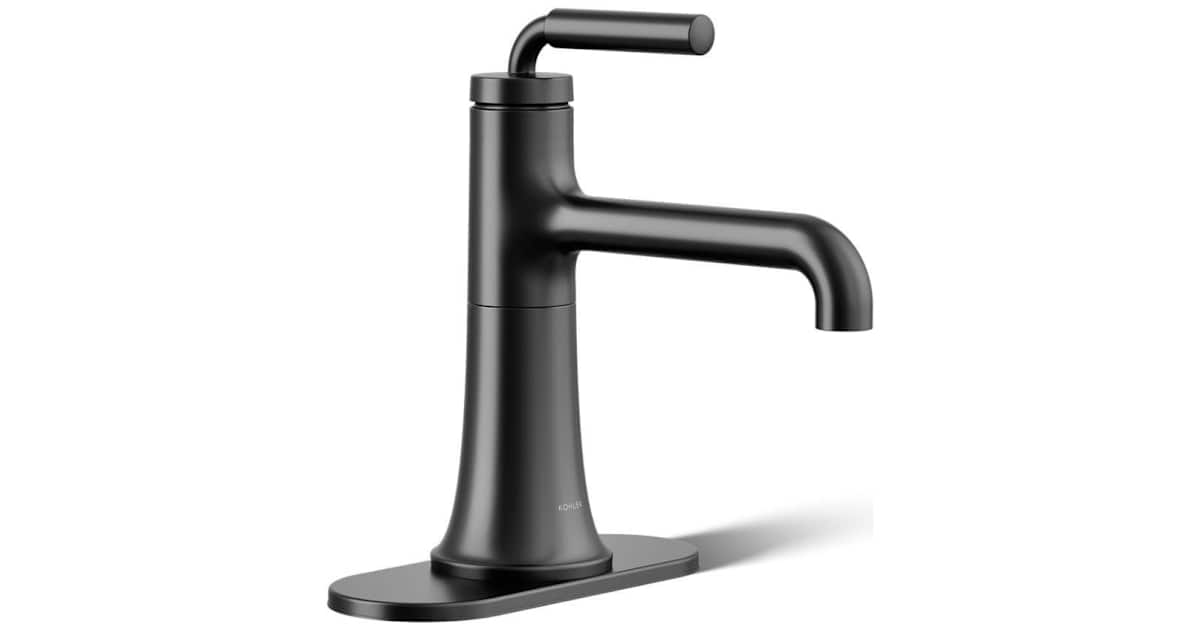 Kohler K-27415-4-BL Tone 1.2 GPM Single Hole Bathroom Faucet | Build.com