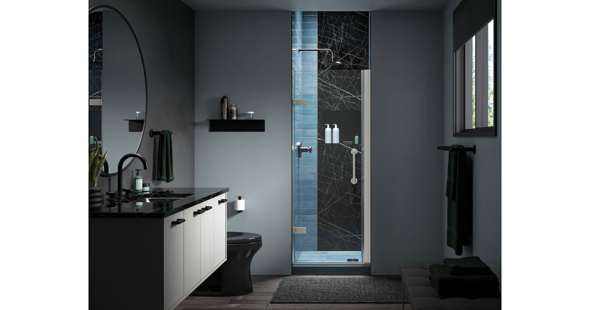 Kohler K-27577-10L-BNK Components 71-5/8" High x 28-3/8" Wide Pivot ...