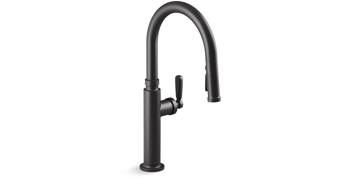 Kohler K-28358-BL Edalyn by Studio McGee 1.5 GPM Single Hole Pull Down ...