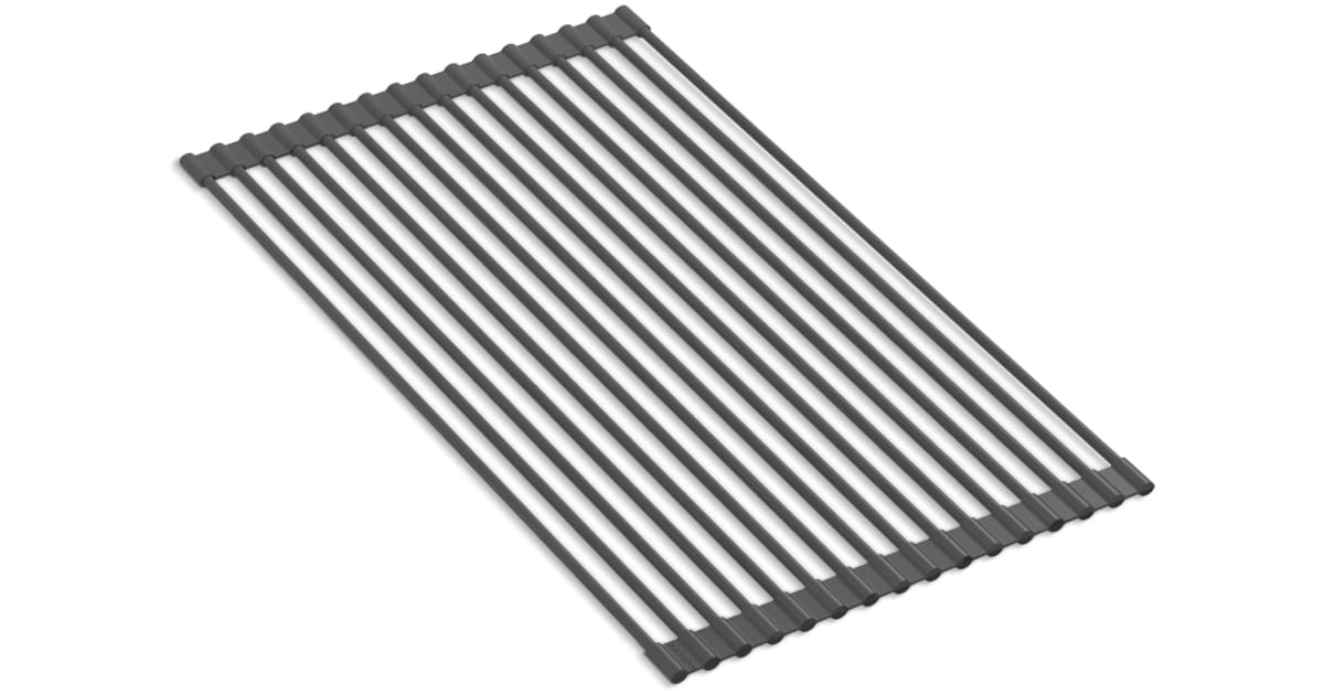 Kohler K-28929-CHR 19-1/2" L x 11" W Silicone and Stainless Steel Roll ...