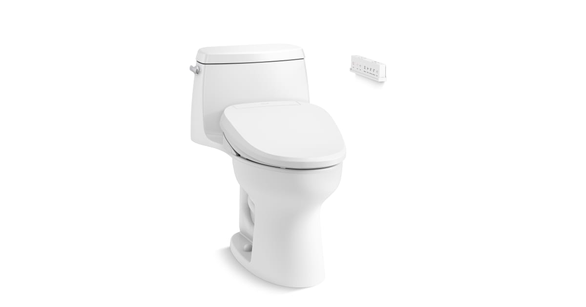Kohler K-30810-8298-CR-0 Santa Rosa One-Piece Comfort Height Compact ...