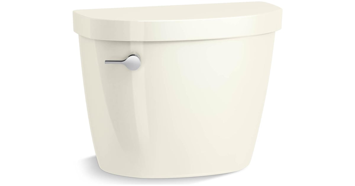 Kohler K-31615-DRY-96 Cimarron 1.28 GPF Toilet Tank Only with Left Hand ...
