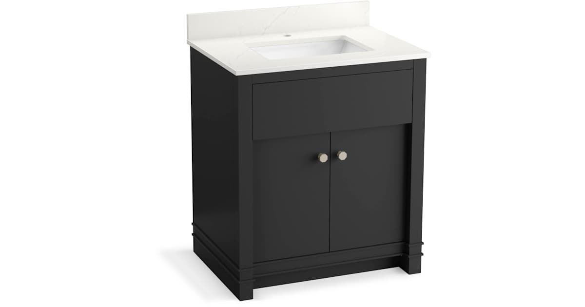 Kohler K-33265-DWG Alouette 31" Free Standing Single Basin Vanity Set ...